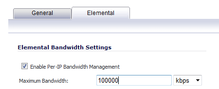 Configuring Advanced Bandwidth Management