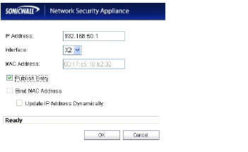 The entry will appear in the table.