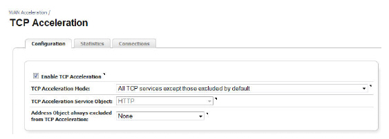 Figure 85:73: Configuring TCP Acceleration Example 1